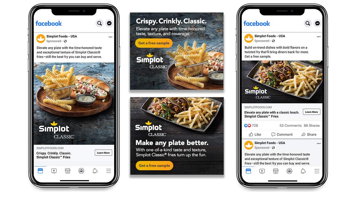 Integrated Advertising for Simplot Foods